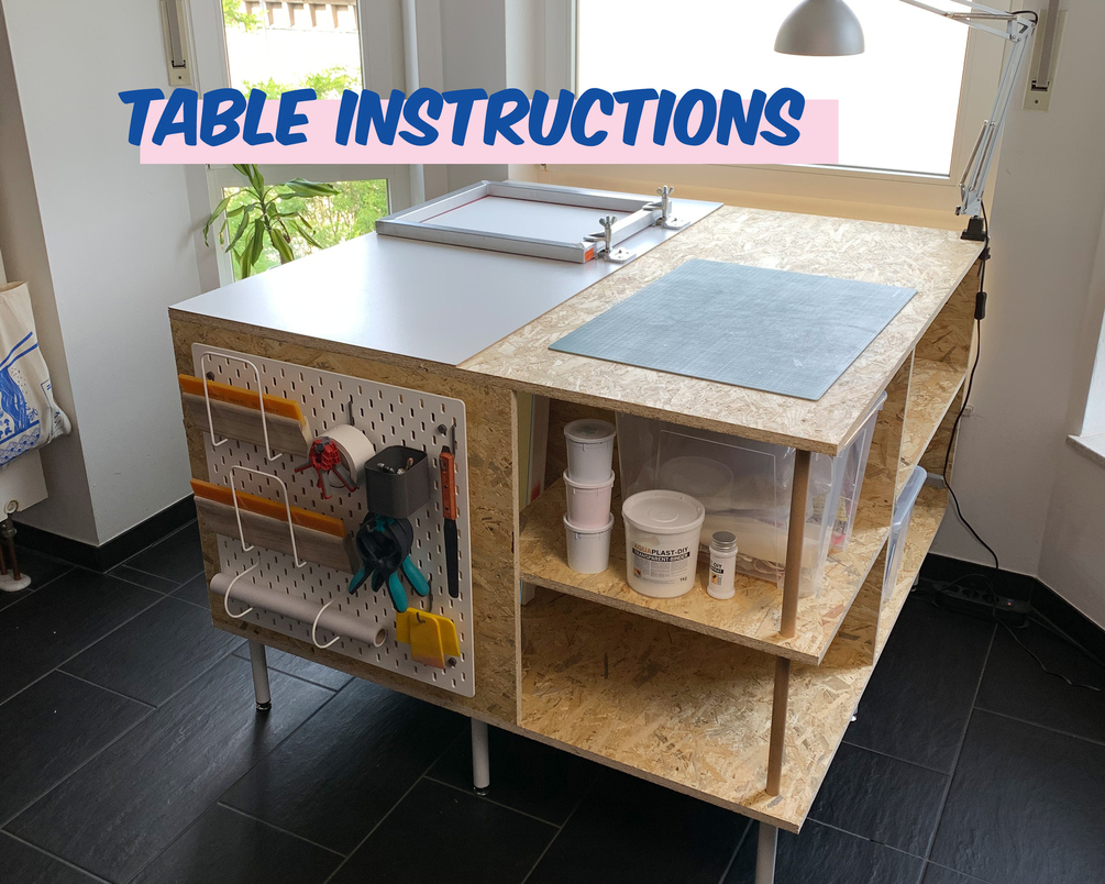 PDF Instructions Workstation, ideal for creatives