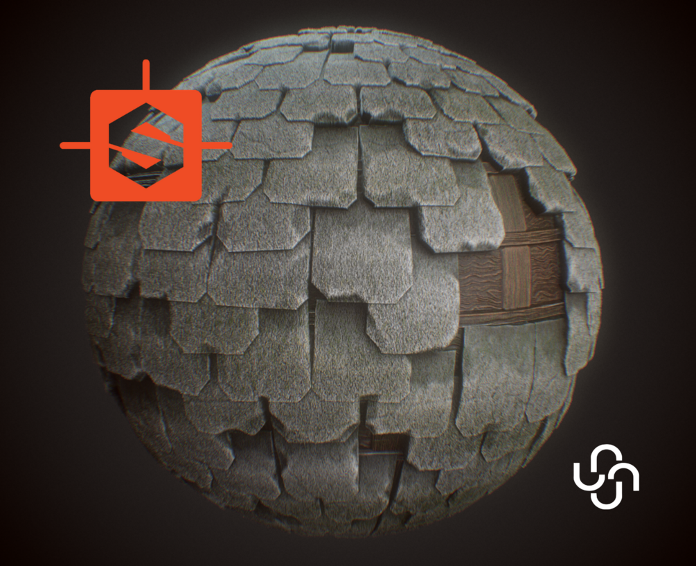 Substance Designer Tutorial - Medieval Slate Roof