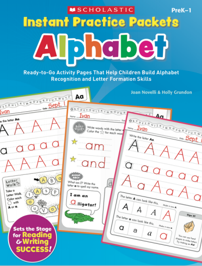 Instant Practice Packets: Alphabet - Ready-to-Go Activity Pages That ...