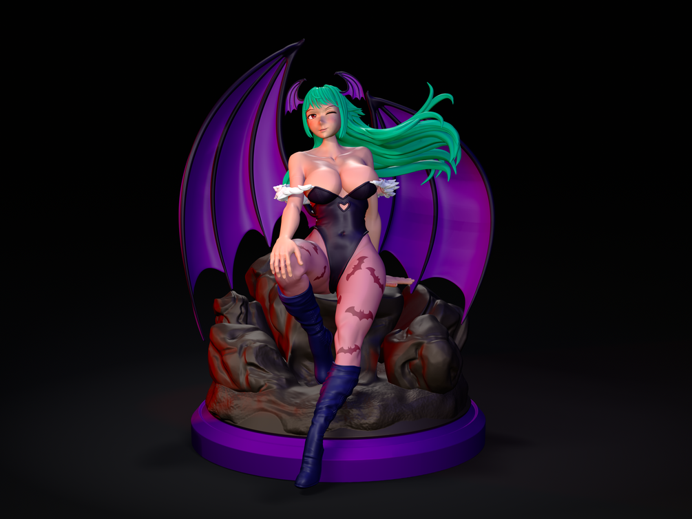Morrigan Aensland Figure - 3D Print Model