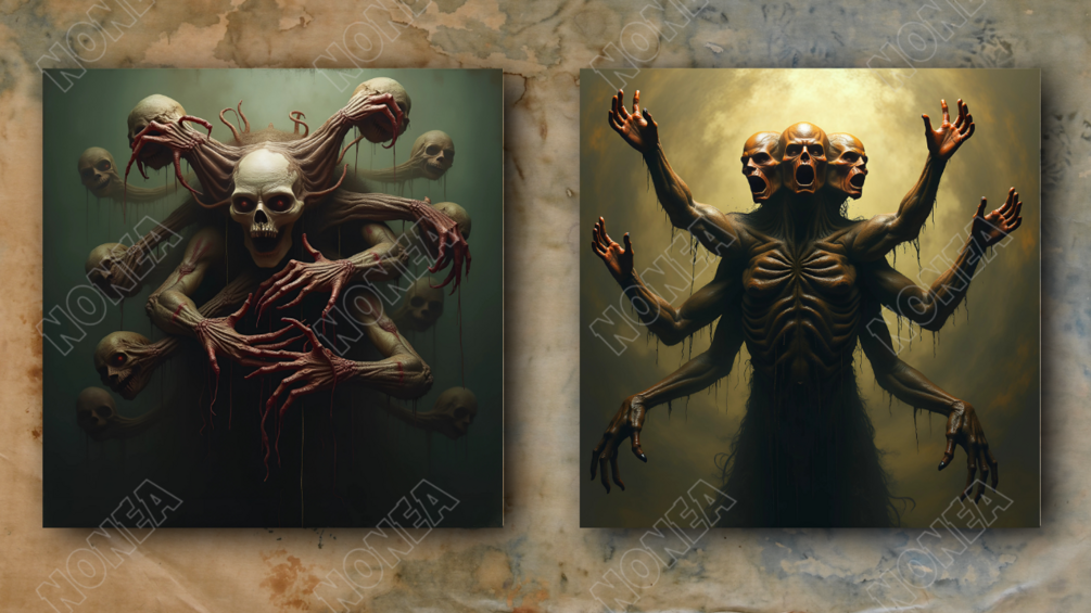 Nightmarish Mutations – Unleash Terrifying Horror with Haunting Images!