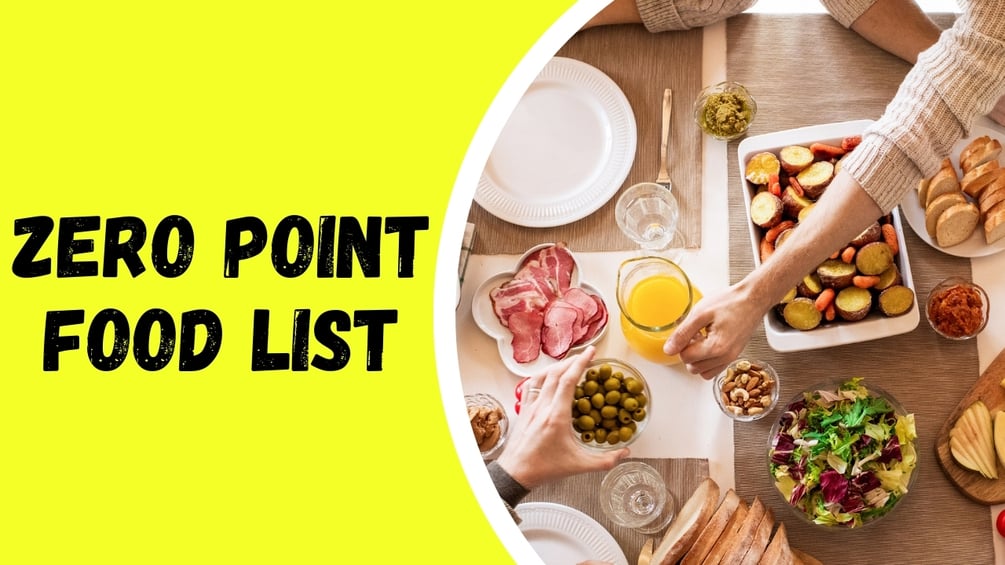 Zero Points Food List