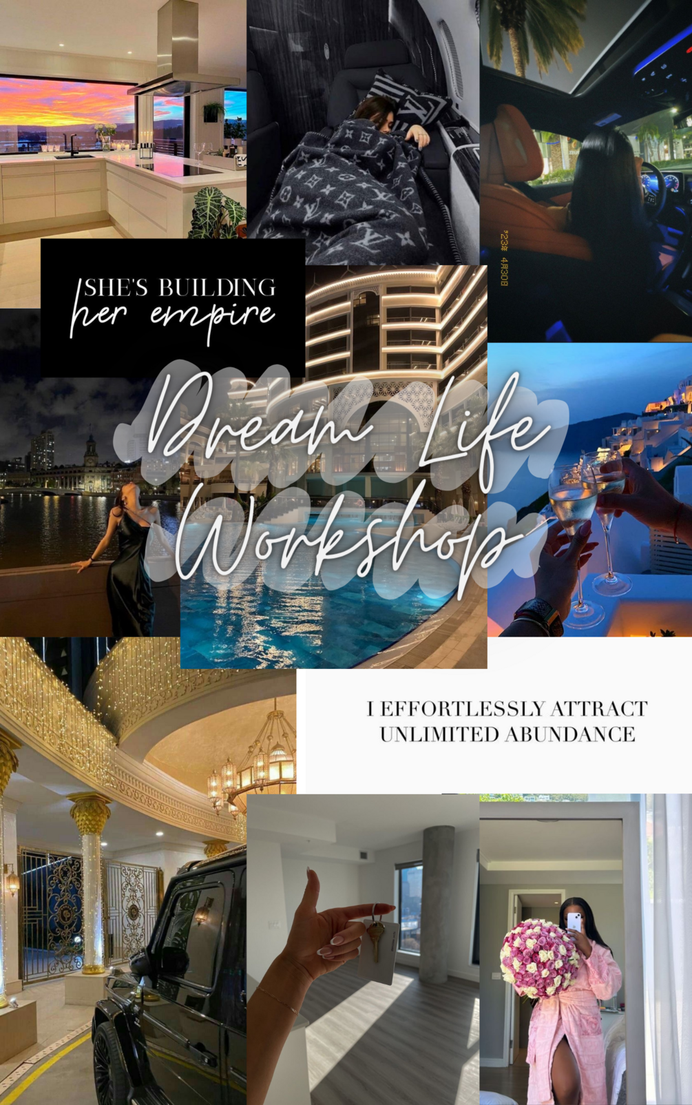 Dream life workshop | Guided planner & Manifesting workshop