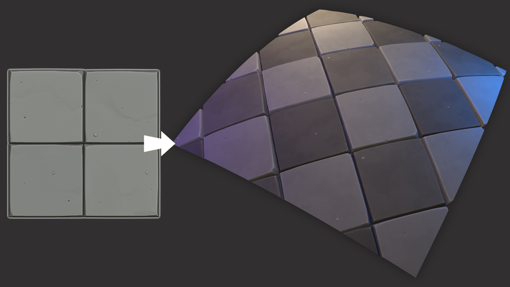 Stylized Checker Floor For Games 3D Art /Tutorial