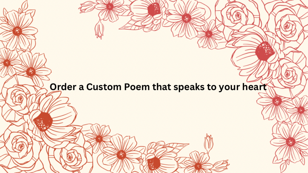 Short custom poem