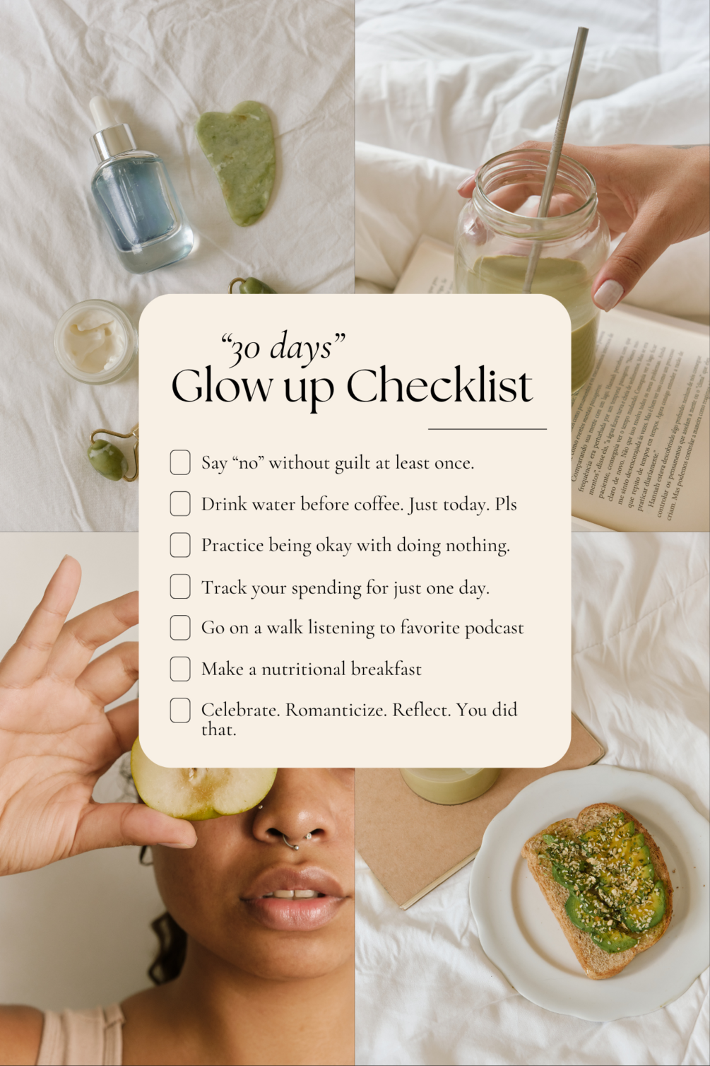 30-Day Glow-Up Checklist