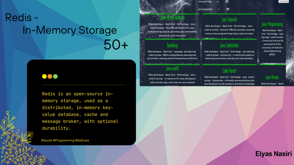 Redis 50+ Bookmarks in NightTab Extension