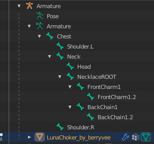 🍓; LUNA CHOKER | RIGGED | SERVER FREE VRCHAT ASSET