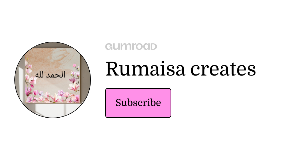 Rumaisa creates