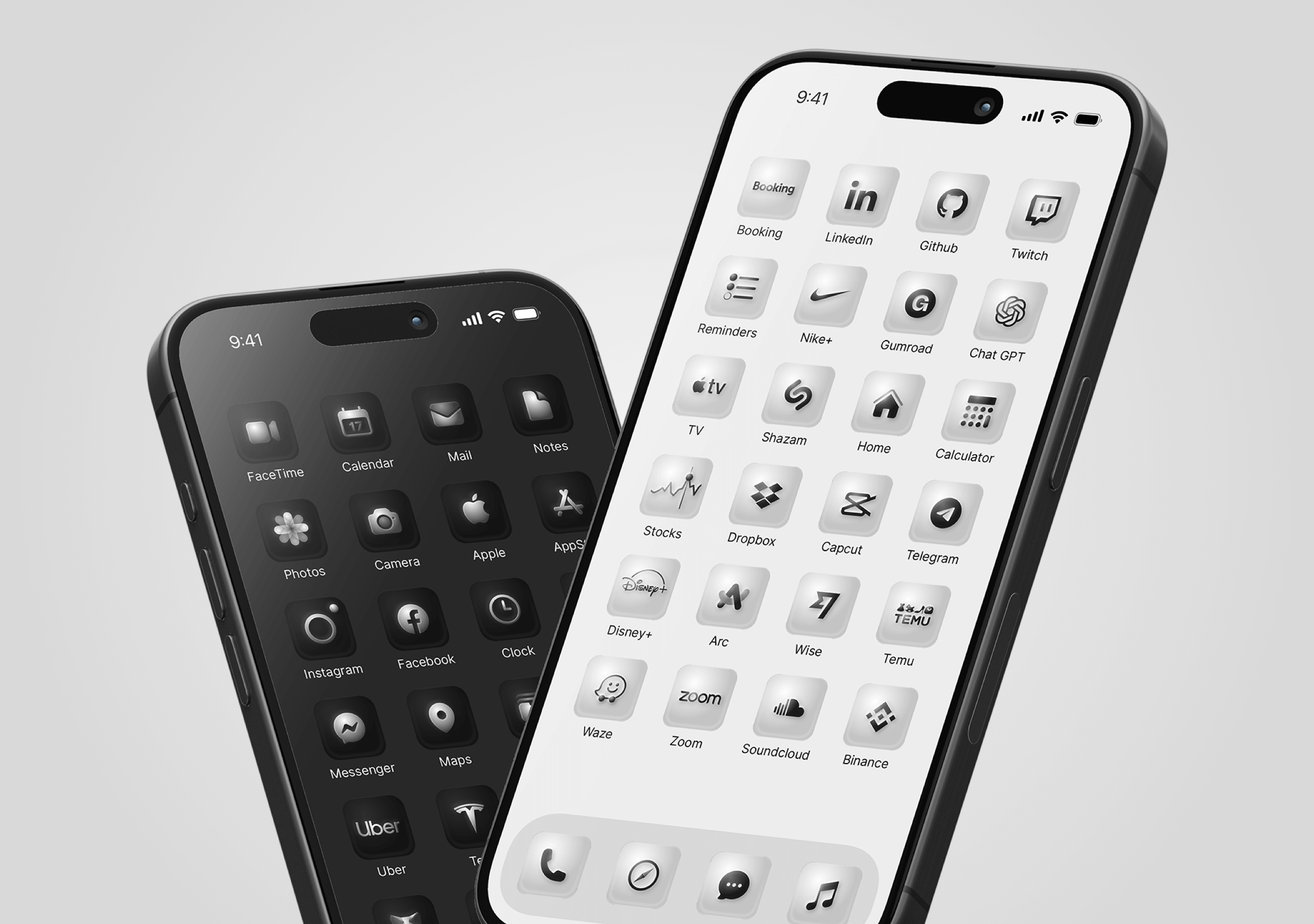 240+ App Icons in Light and Dark version - Solt Wagner