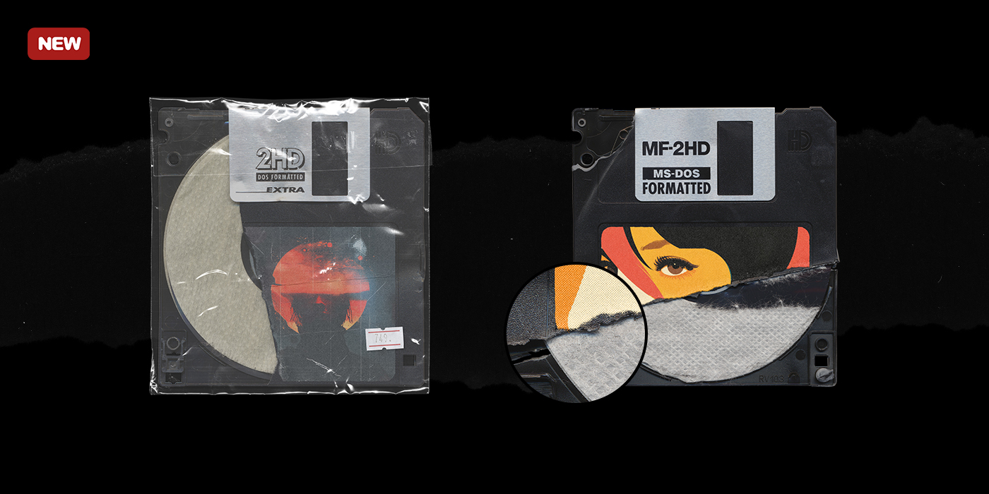 New! Broken Floppy Disk Mockup Pack! 5$ OFF - BORT TEXTURES & MOCKUPS