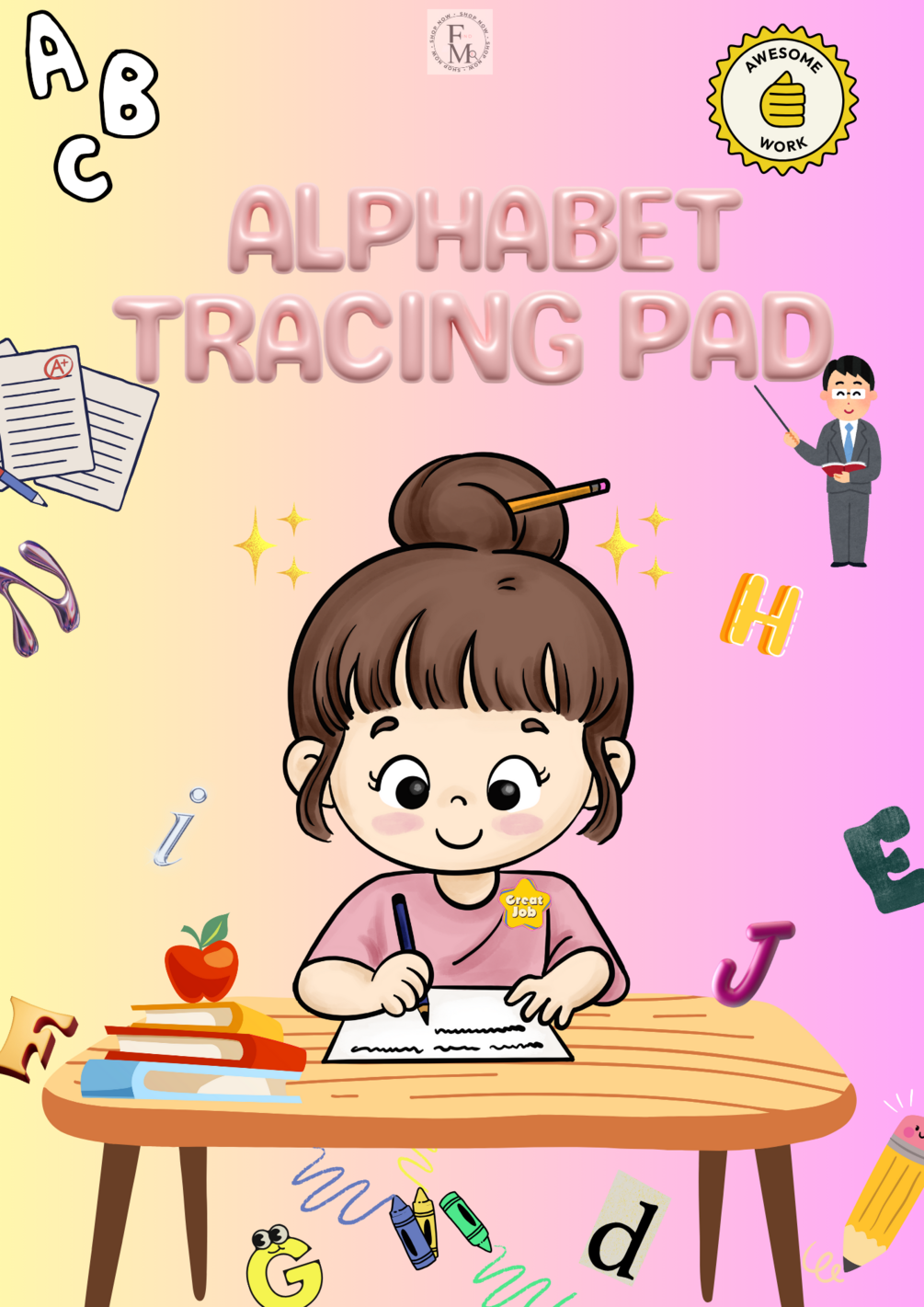 Educational/Learning material 2: Alphabet Tracing Pad