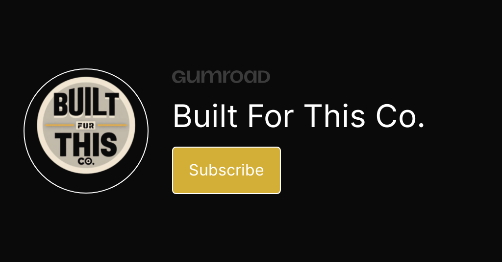 Built For This Co.