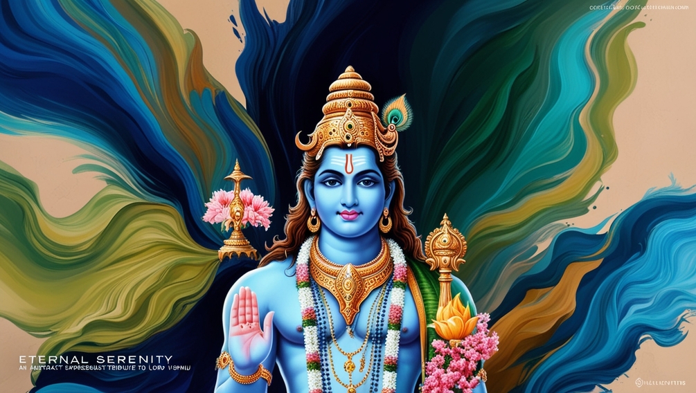 🎨 Dive into a World of Abstract Expressionism with Lord Vishnu Art 🖼️