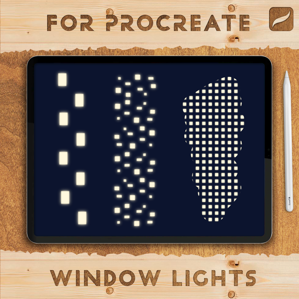 Free Window Lights Brushes for Procreate