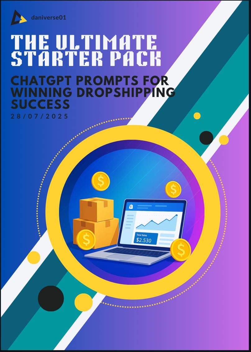 “The Ultimate Starter Pack – 15 ChatGPT Prompts for Dropshipping Success”