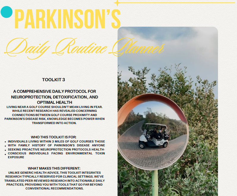 Parkinson's Toolkit 3: Daily Routine Planner