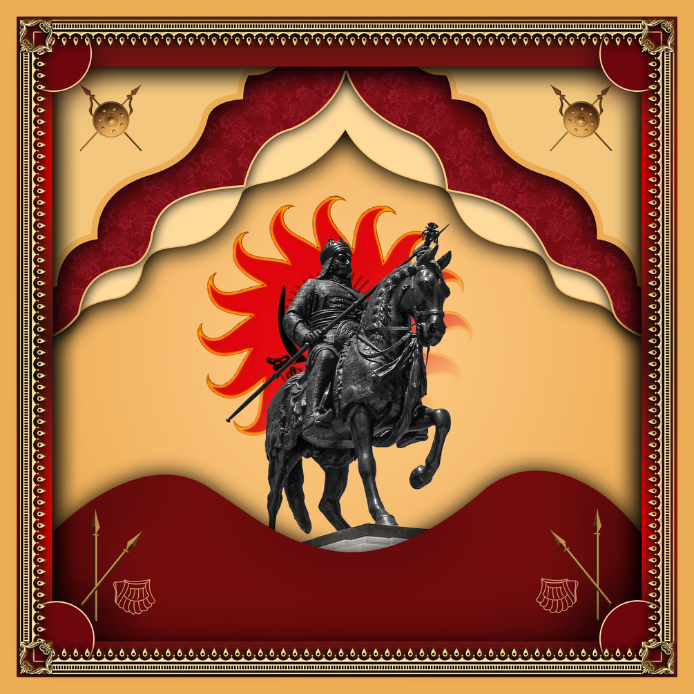 Royal Maharana Pratap Ji – Editable Poster Template (PSD)