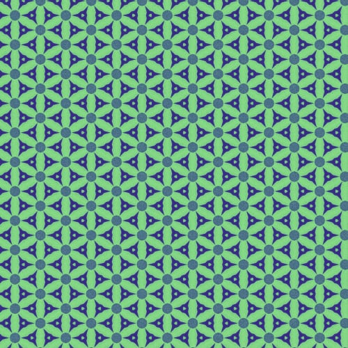 Duotone geometric patterns