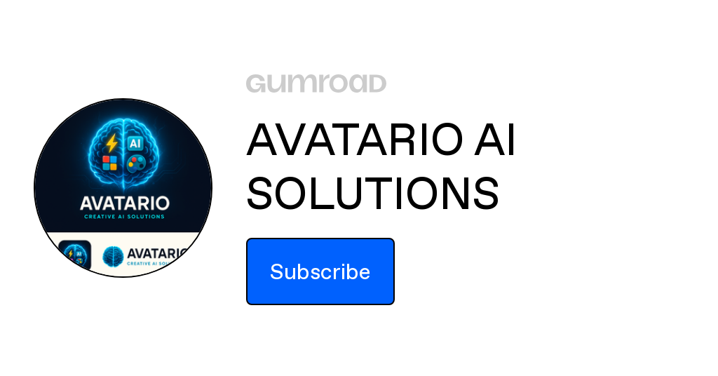 AVATARIO AI SOLUTIONS