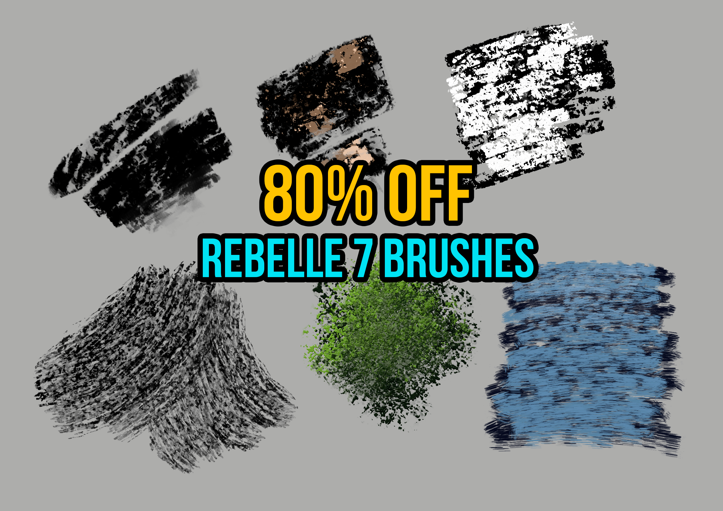 💥 Rebelle 7 Brushes are 80% off! - Aaron Rutten