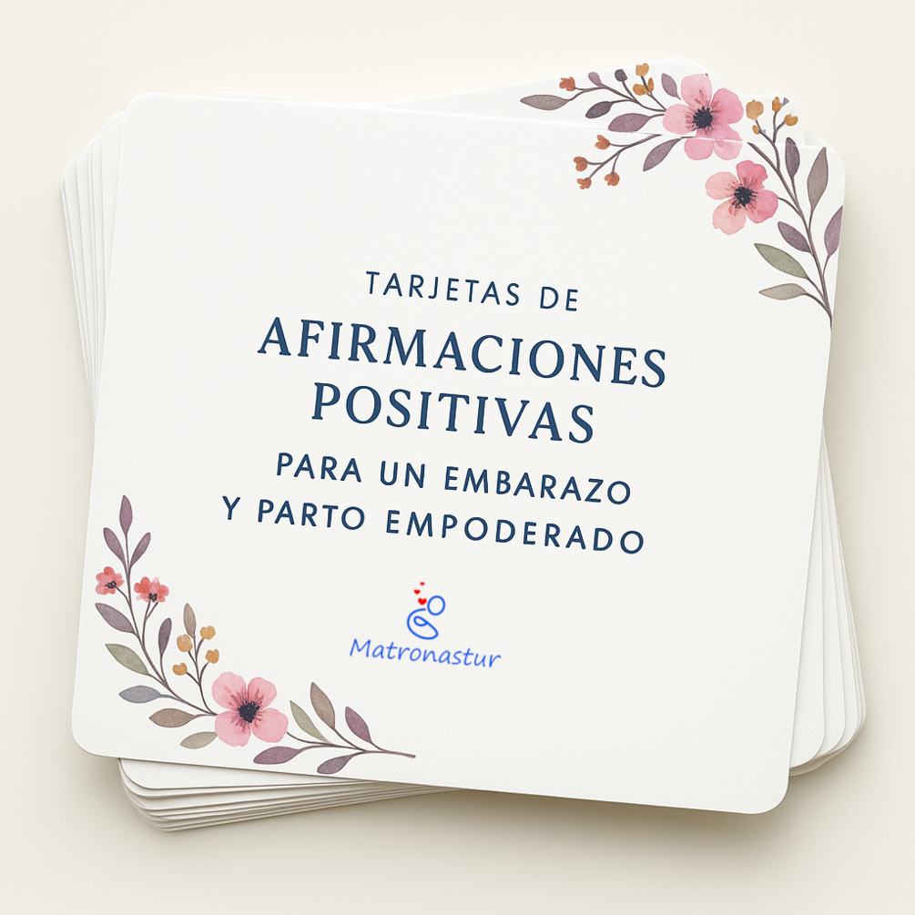 Tarjetas de afirmaciones positivas para el embarazo, parto y postparto ...
