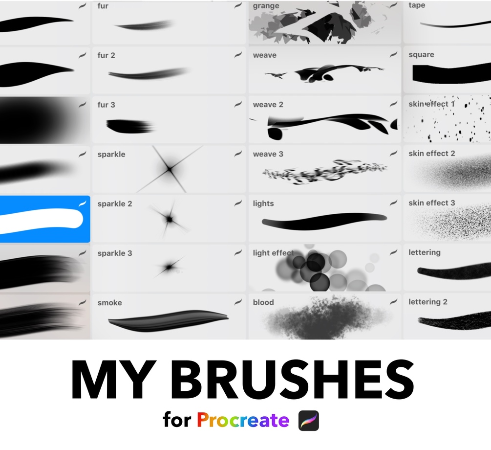 My BRUSH PACK