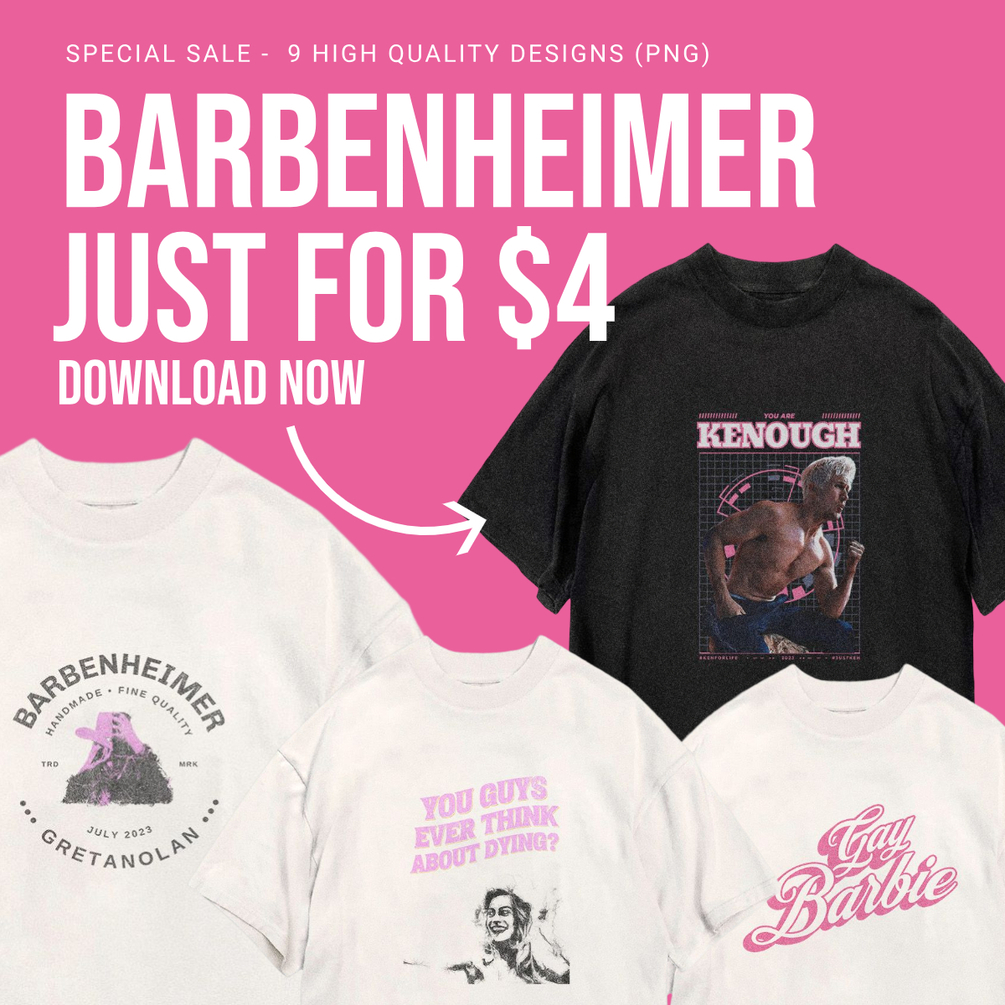 BARBENHEIMER SEASON DESIGNS (Instant Download - Digital File)