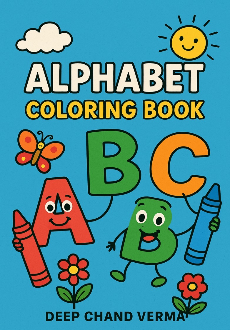 Alphabet Colouring Book