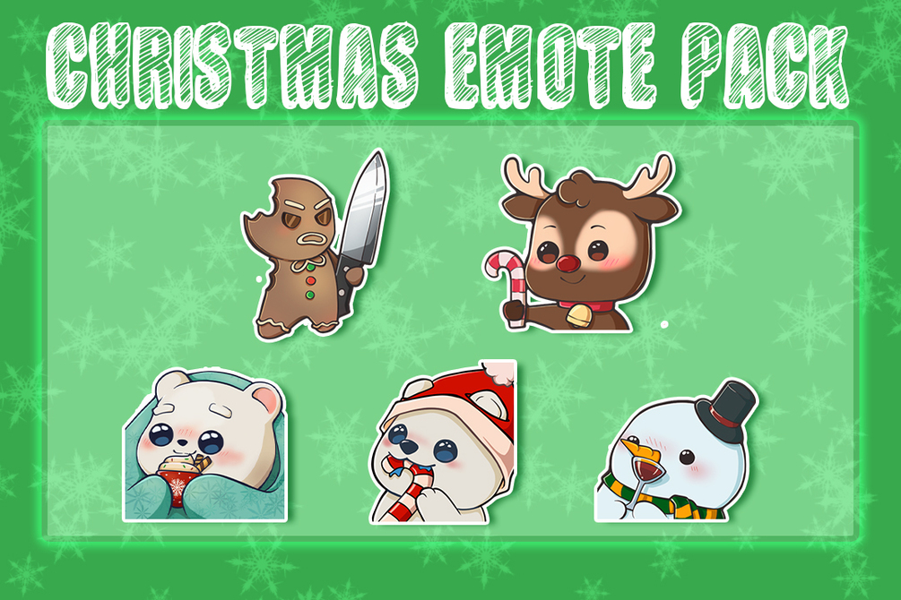 Twitch Christmas Emotes