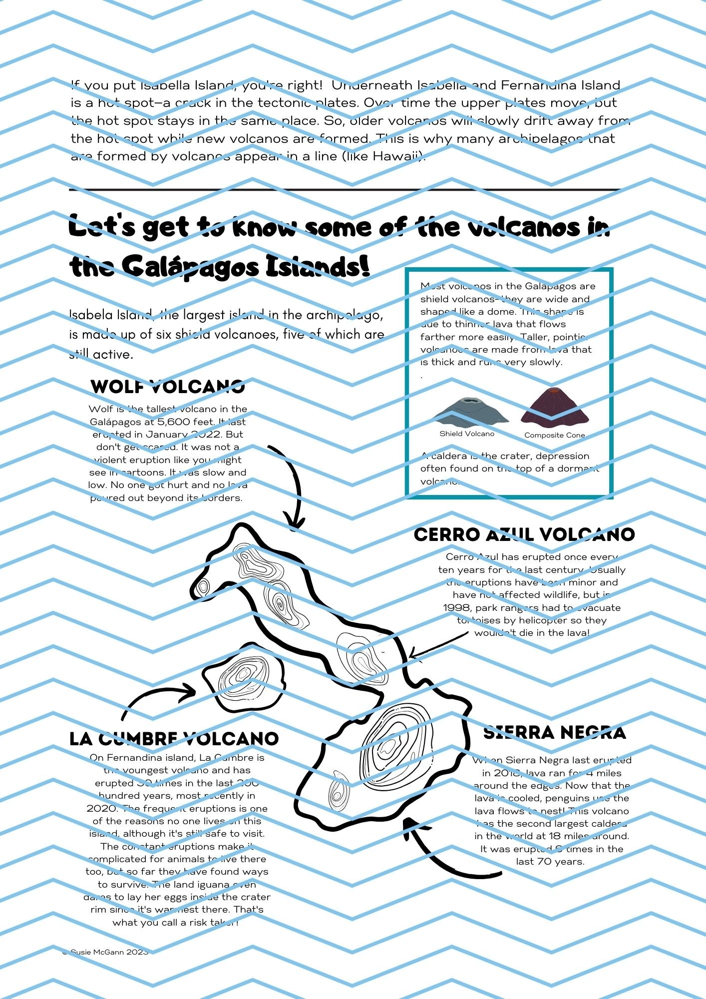 Galápagos Islands Activity Book for Kids