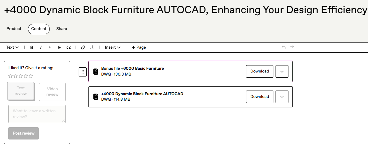+4000 Dynamic Block Furniture AUTOCAD, Enhancing Your Design Efficiency ...