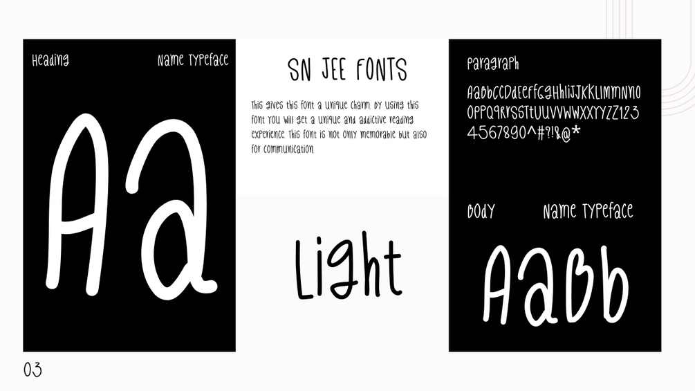 SN Jee Fonts
