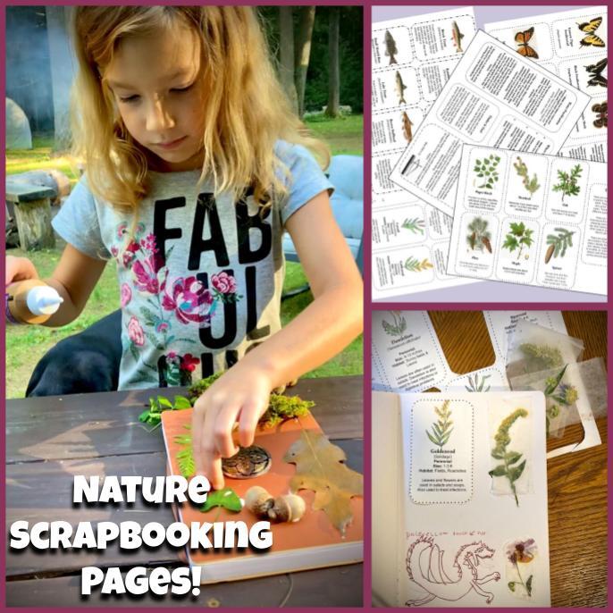 Nature Scrapbook Pages