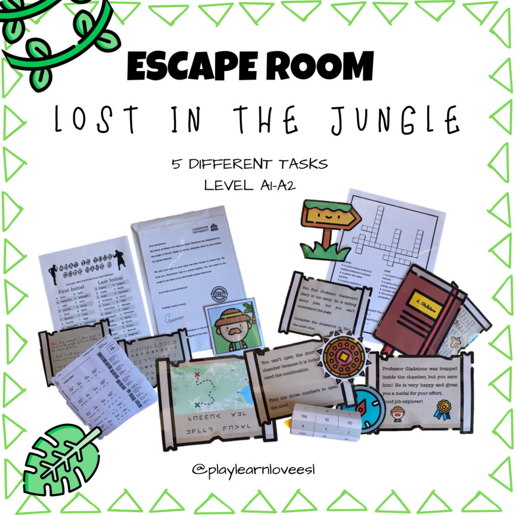 ESCAPE ROOM lost in the jungle