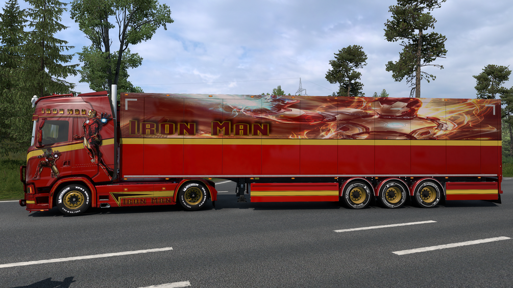 SCS BOX TRAILER - IRONMAN