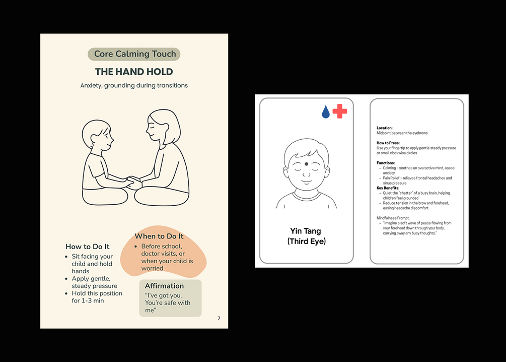 STARTER PACK - Shiatsu for Kids eBook + Calm Cards - (SAVE $5!)