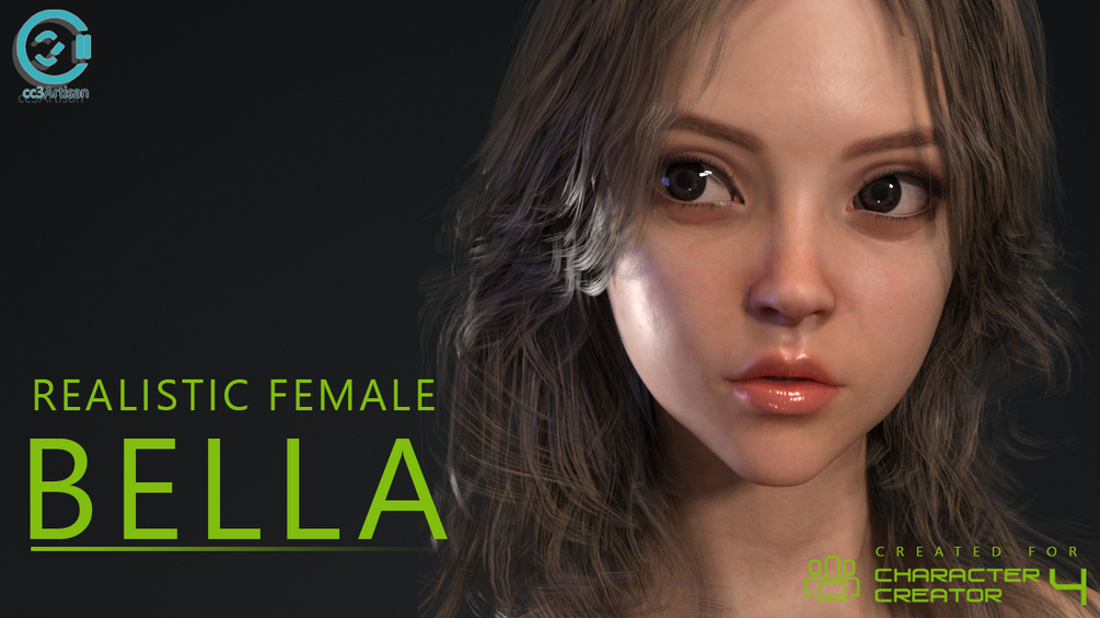 Bella For Character Creator and iClone