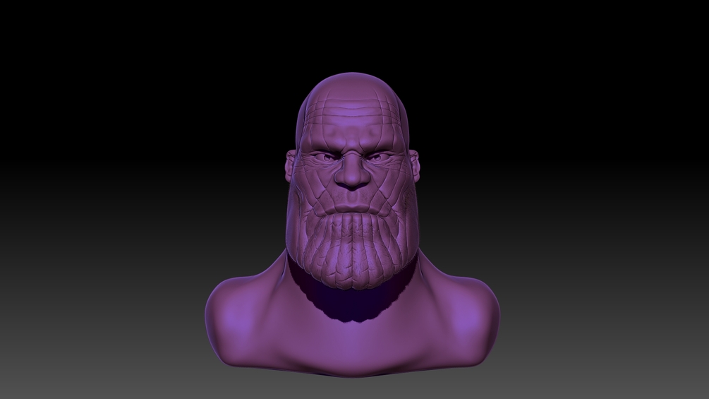 Thanos head model