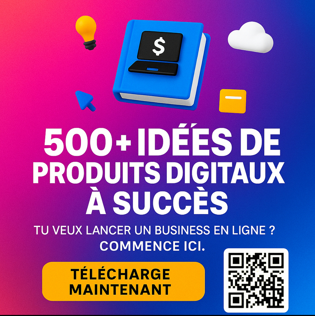 500 Idées de Produits Digitaux Rentables — Lance ton Business en Ligne ...