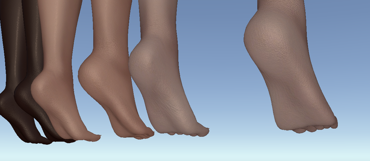 ZinFit Female 4k textures v2