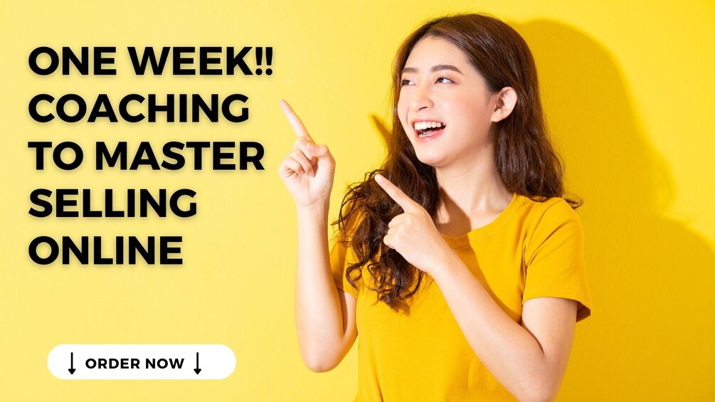 One Week Of Coaching (Follow up) To master Selling Online must make 100 ...