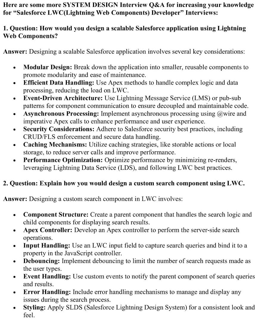 6 PDFs containing ALL Types of Most Asked Interview Q&A (Scenario-Based ...