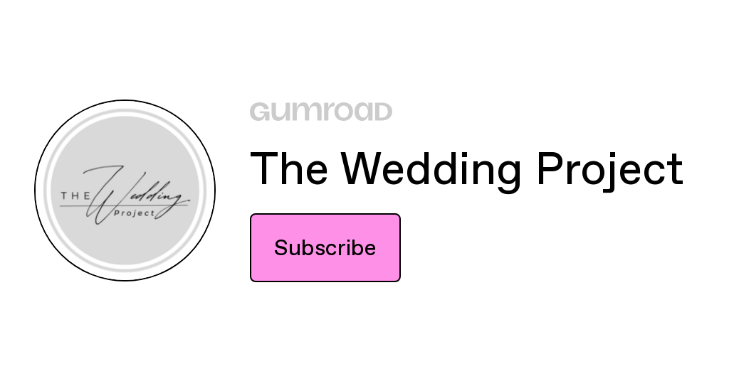 The Wedding Project