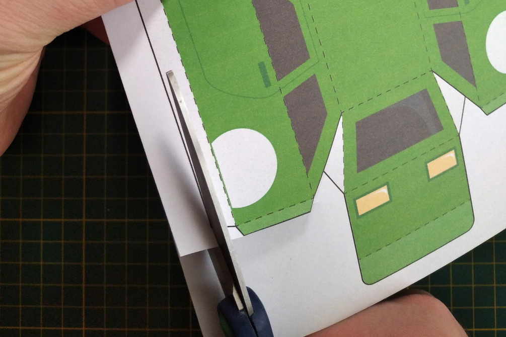 CAR Type A. Paper Toy / Gift Box