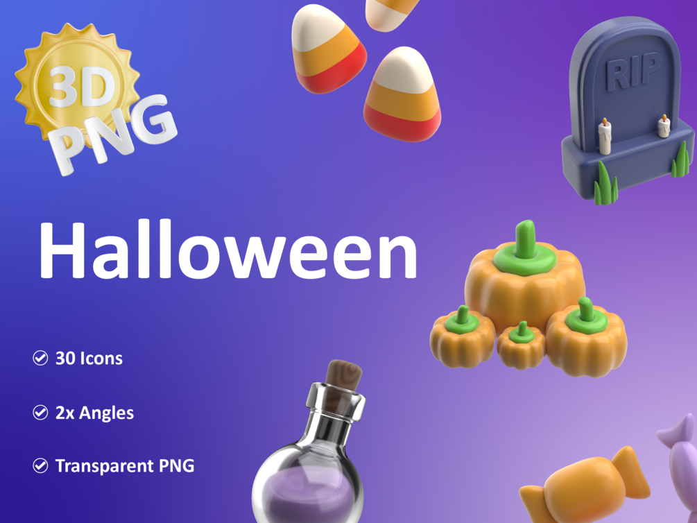 3D Miniature Halloween