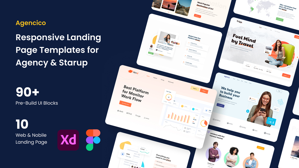 Agencico - Agency Responsive Landing Page Templates