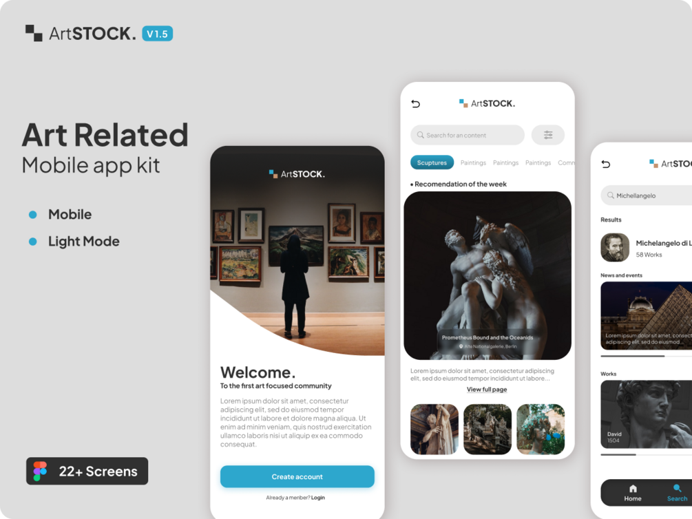 Art App UI KIT