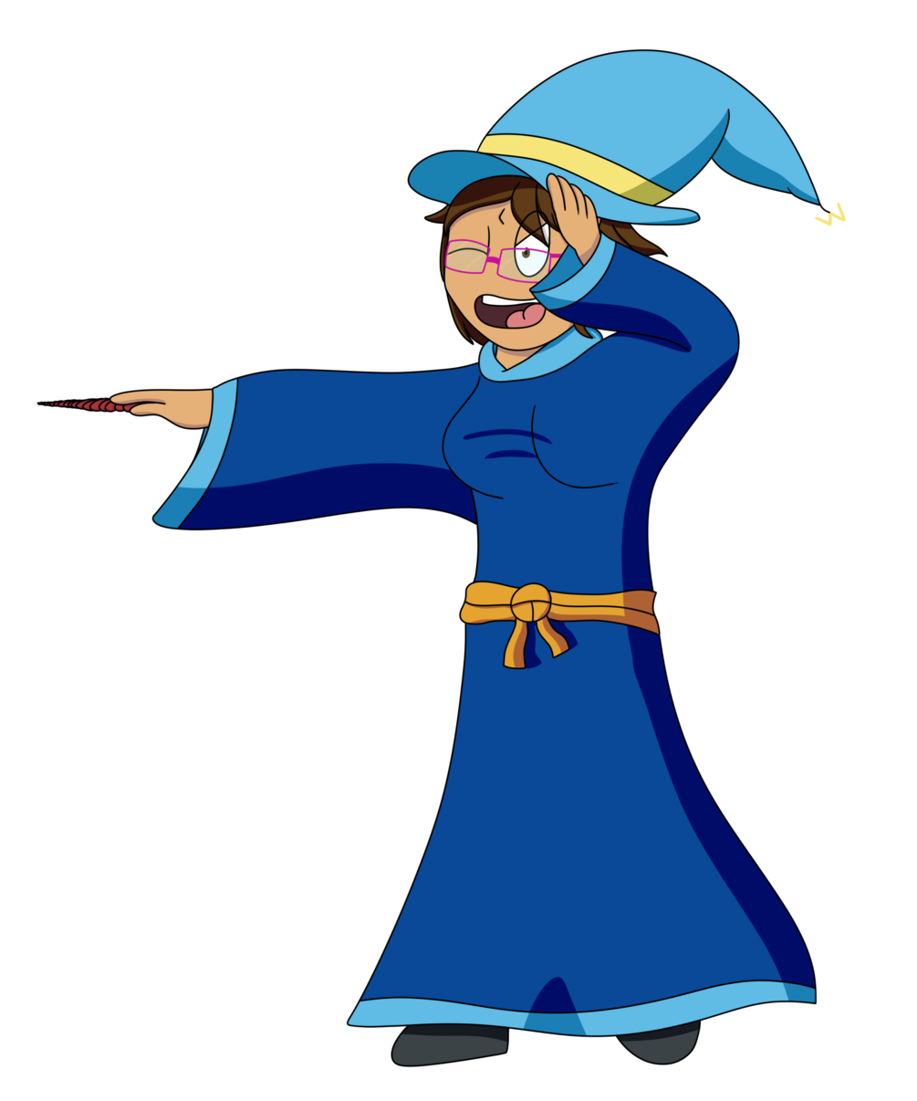 FishieComics Miitopia Mage Sticker