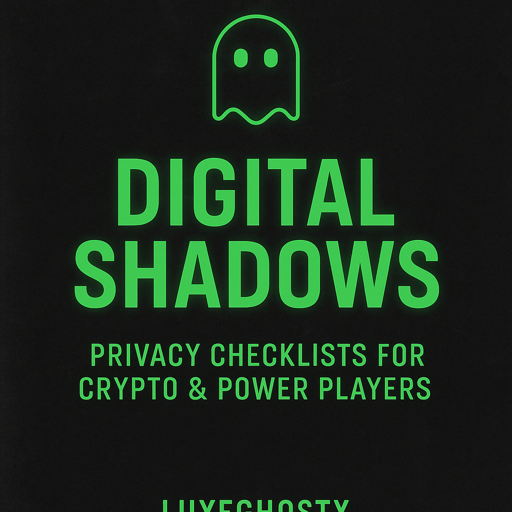 Invisible Assets: Privacy Checklist for Crypto & Power Players